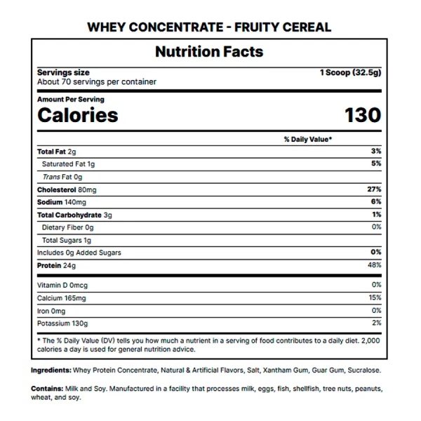PS Whey Concentrate 5 Lbs Prosupps - bnsuplementos.cl